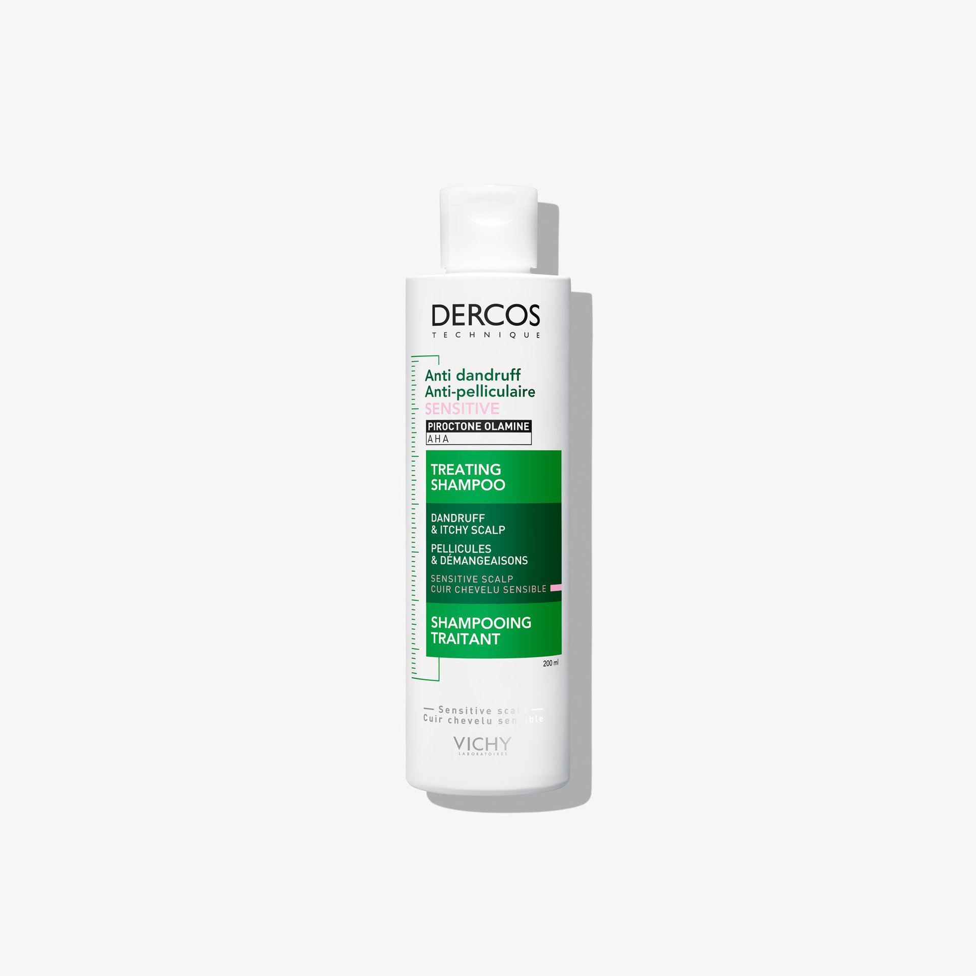Haarverzorging: anti-roos shampoo gevoelige hoofdhuid | Vichy